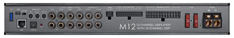 Musway M12 |12-KANAL CLASS D VERSTÄRKER MIT 16-KANAL DSP