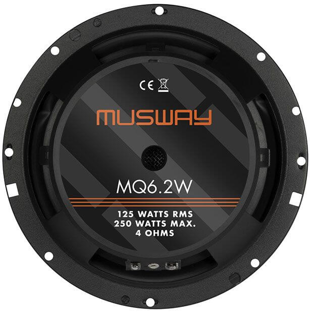 Musway MQ6.2W | 16,5 CM (6.5”) KICKBASS-LAUTSPRECHER