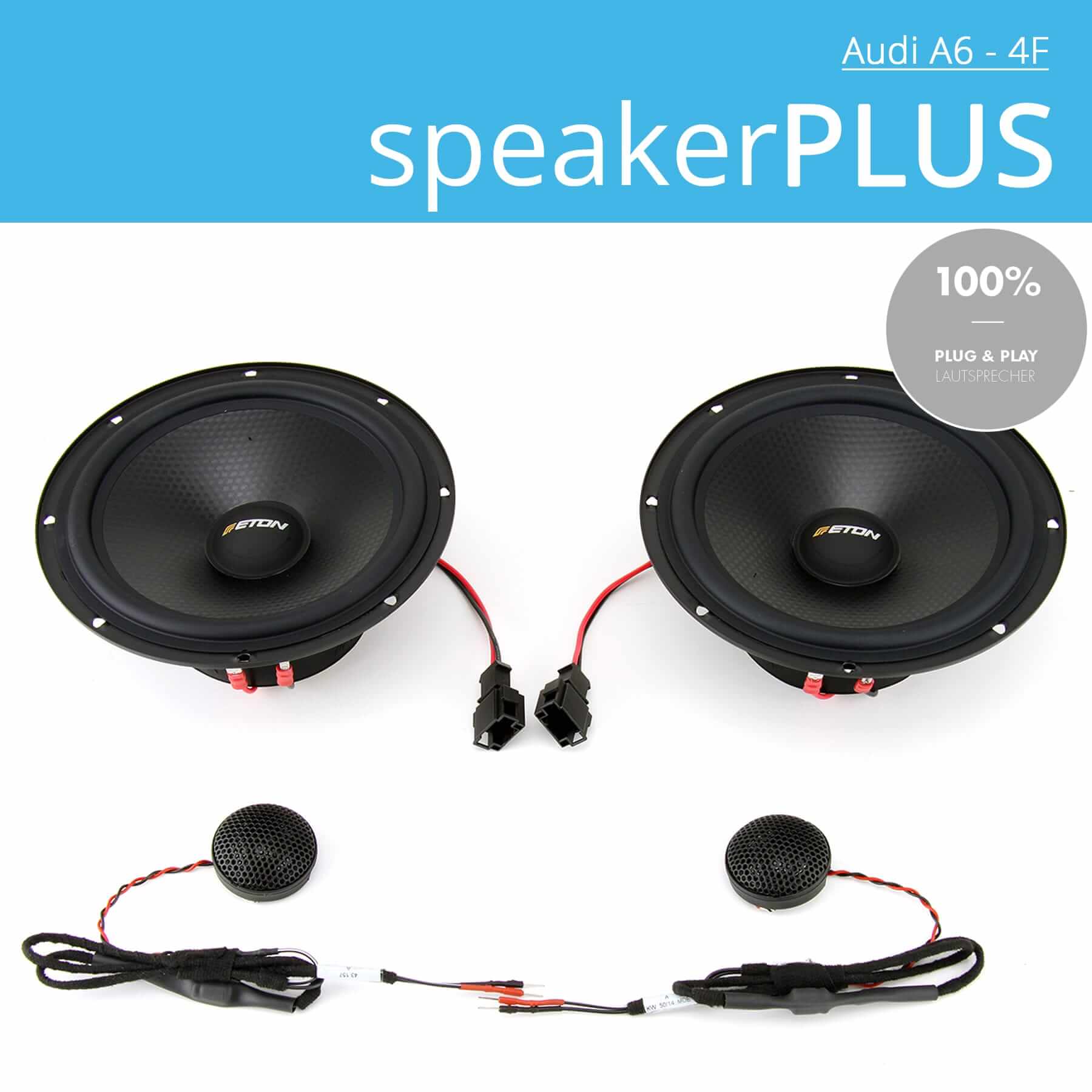 Eton PRA 16 Audi A6 4F | Carhifi Bünde