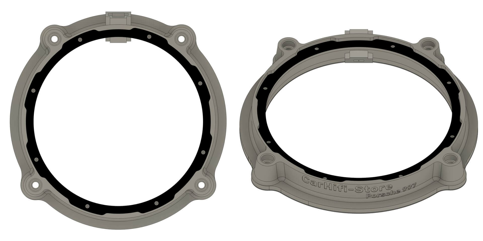 FlexMount 200 Lautsprecher Adapter Porsche 997 | Helix Compose