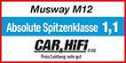 Musway M12 |12-KANAL CLASS D VERSTÄRKER MIT 16-KANAL DSP