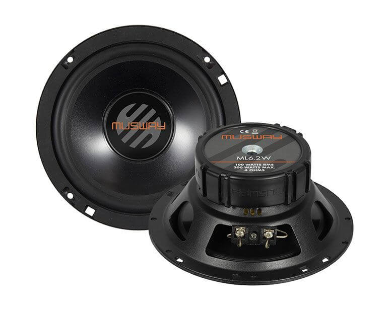 Musway ML6.2W | 16,5 CM (6.5”) KICKBASS-LAUTSPRECHER (PAAR)