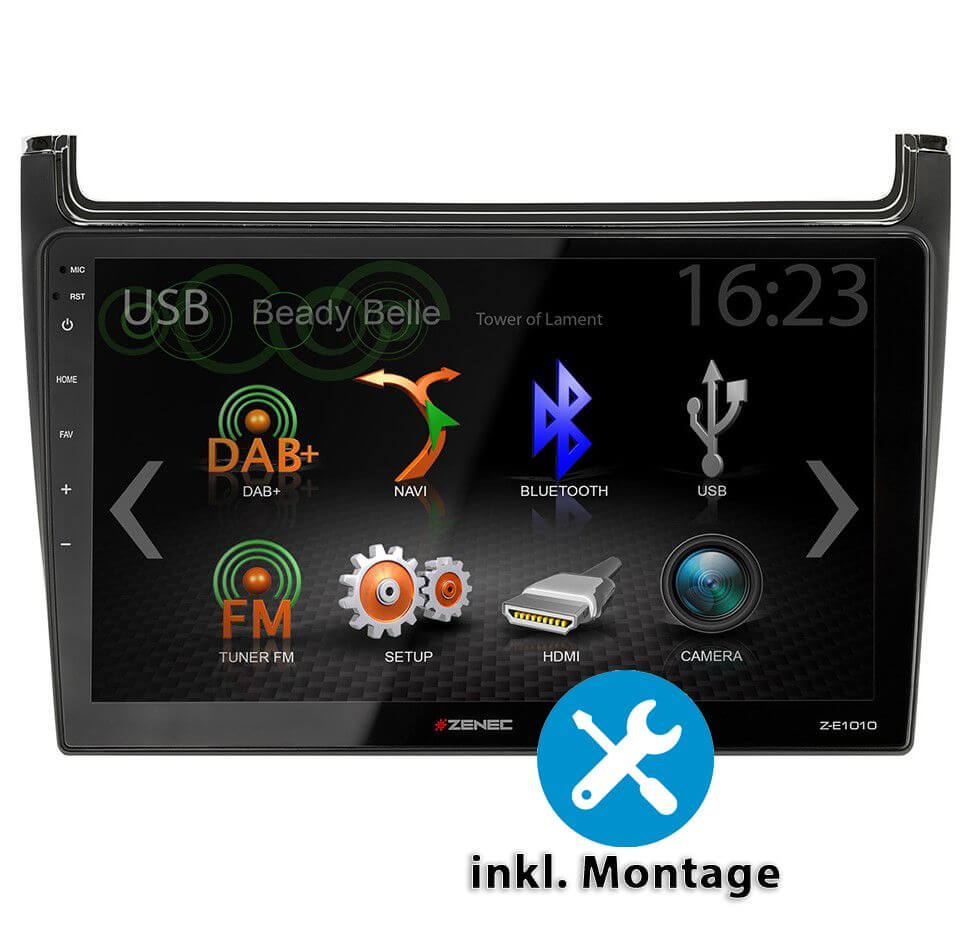 Zenec Core Z-F2001 | VW Polo 6R Navigation | Carhifi Bünde