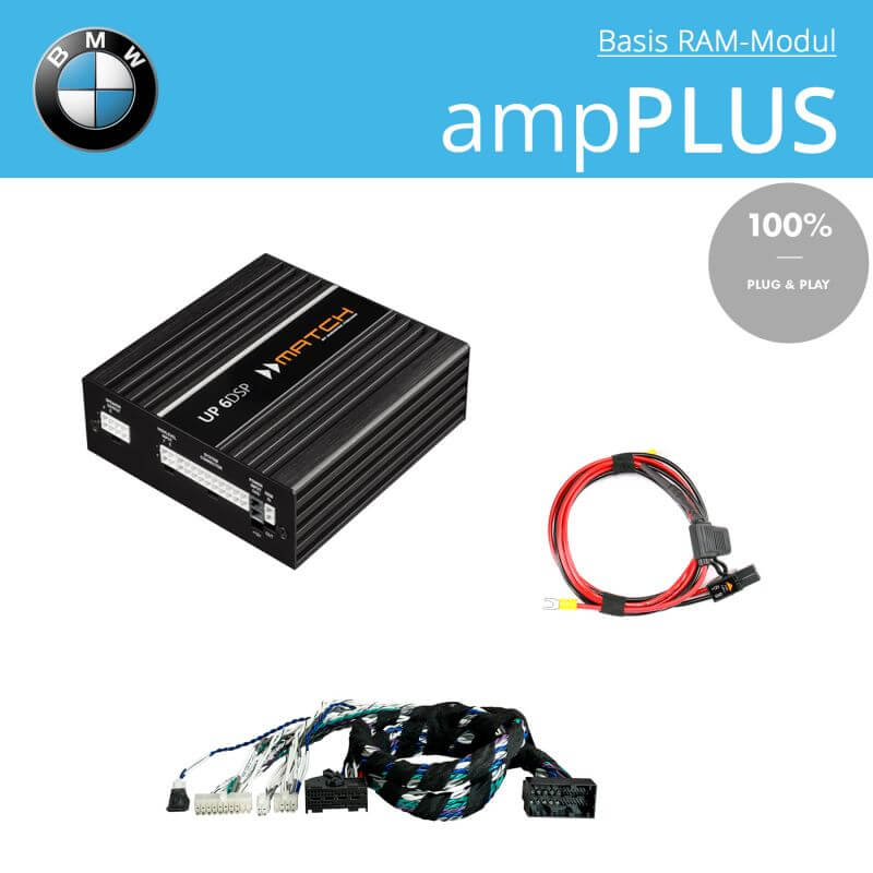 Match UP6 BMW-RAM | Basis Endstufen Upgrade | CarHifi Bünde