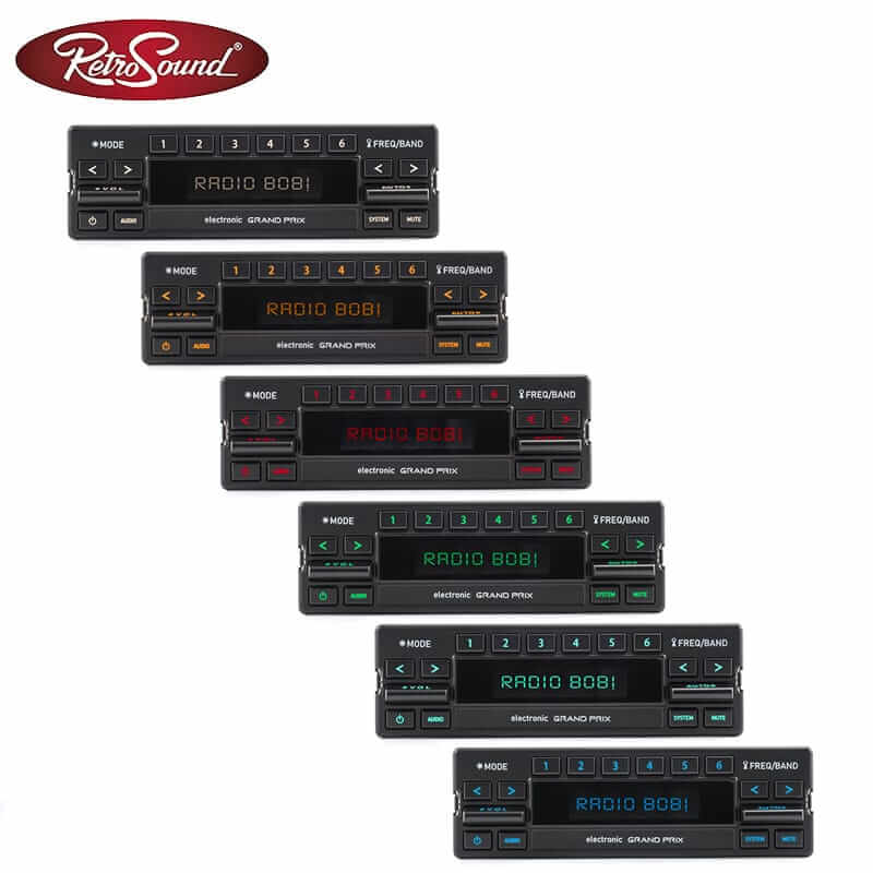 Retrosound Motor 2-DAB Grand Prix | Oldtimer Radio mit DAB+ und BT