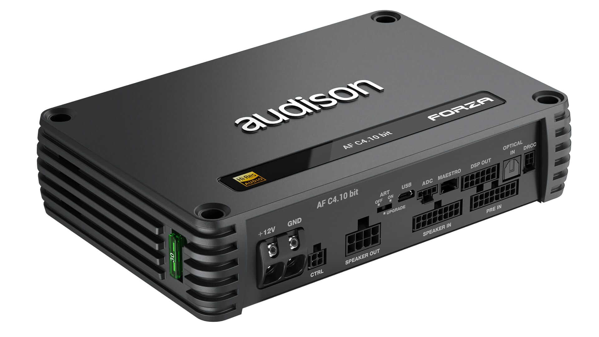 Audison Forza AF C4.10 bit | 4-Kanal Endstufe mit DSP 600 W